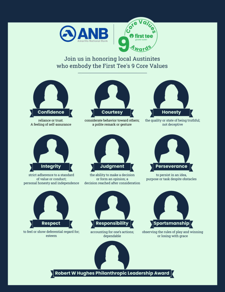 9 Core Values Awards Luncheon - First Tee - Greater Austin